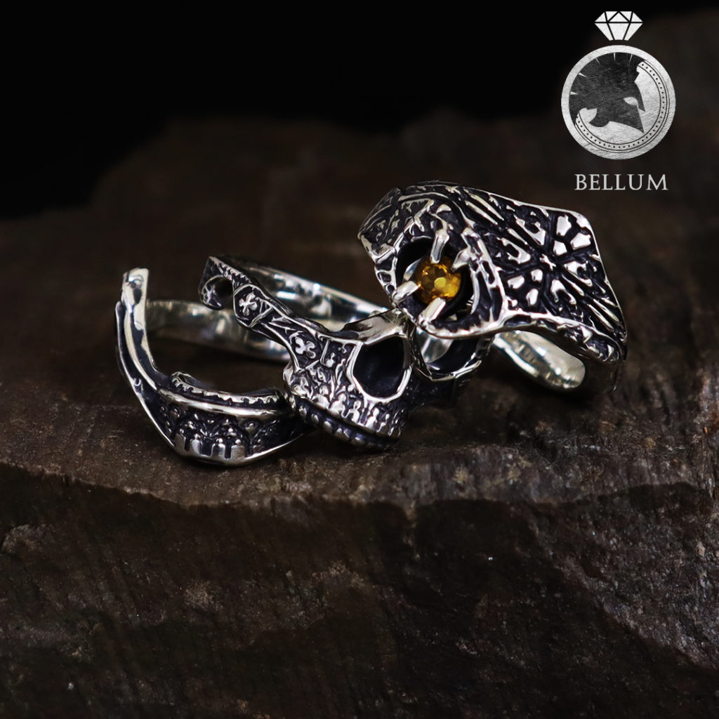 Bague Multiple "La Triskull" (Argent 925) - BELLUM