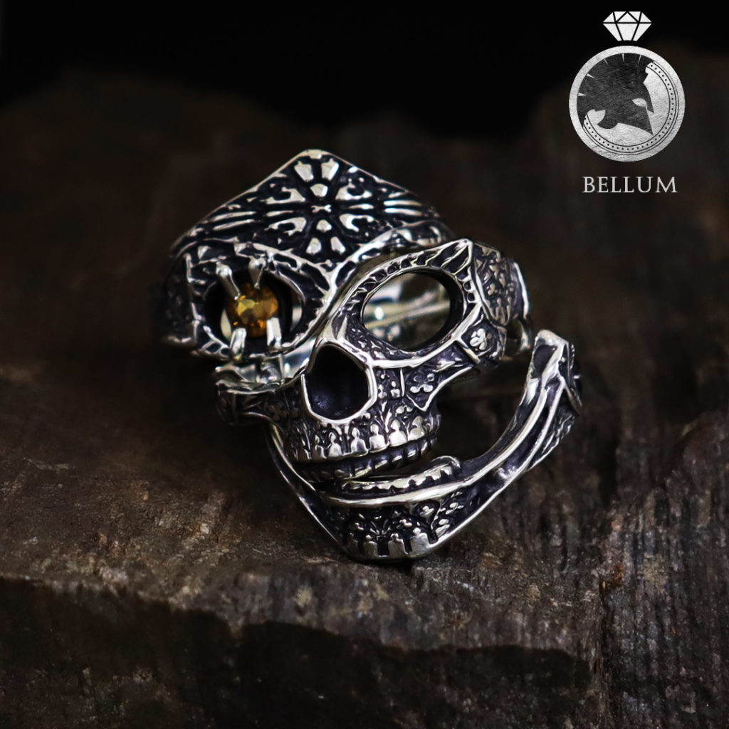 Bague Multiple "La Triskull" (Argent 925) - BELLUM